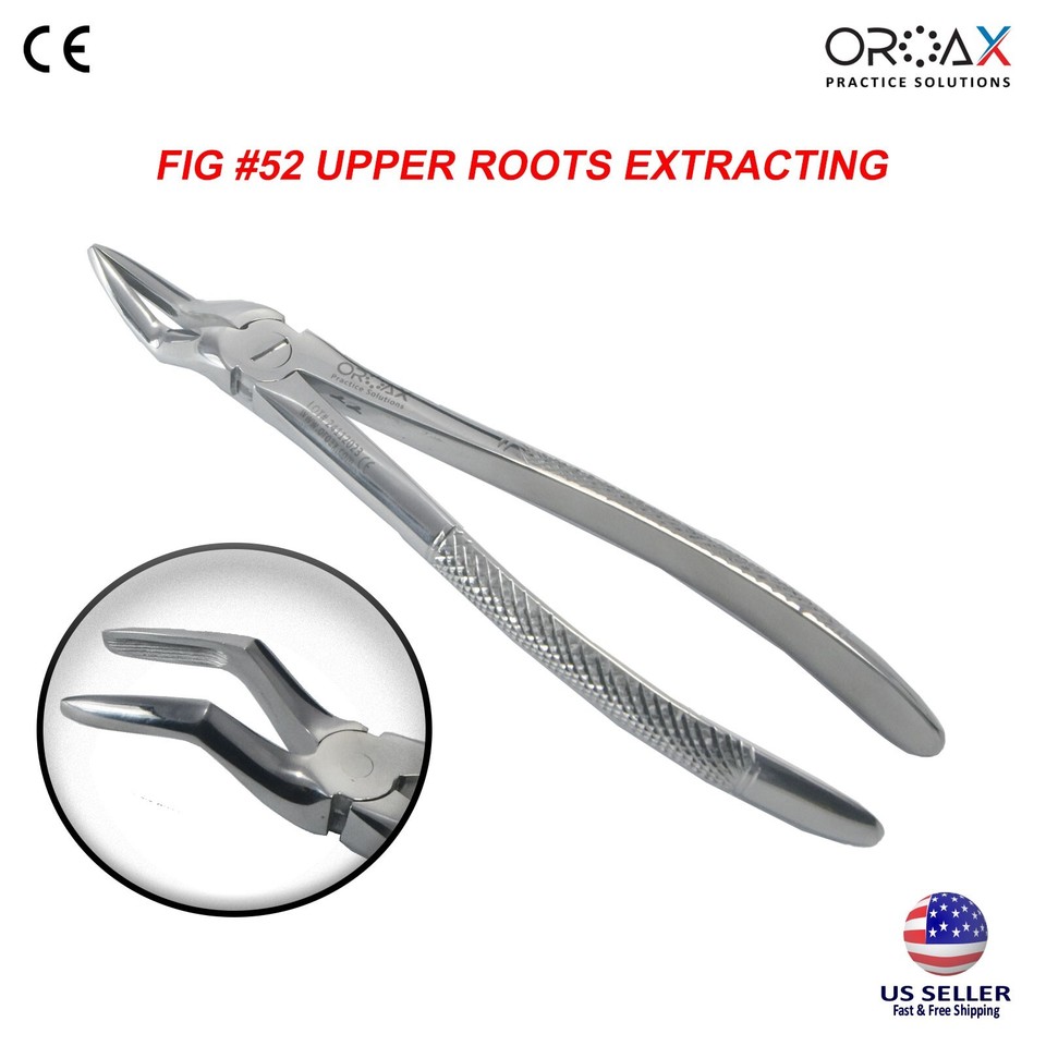 Dental Extraction Forceps Fig 52 Upper Root Molars Oral Surgery ...