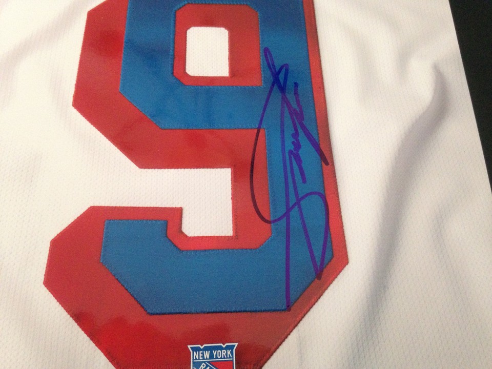 ADAM GRAVES AUTOGRAPH RETIREMENT PROGRAM NEW YORK RANGERS | eBay