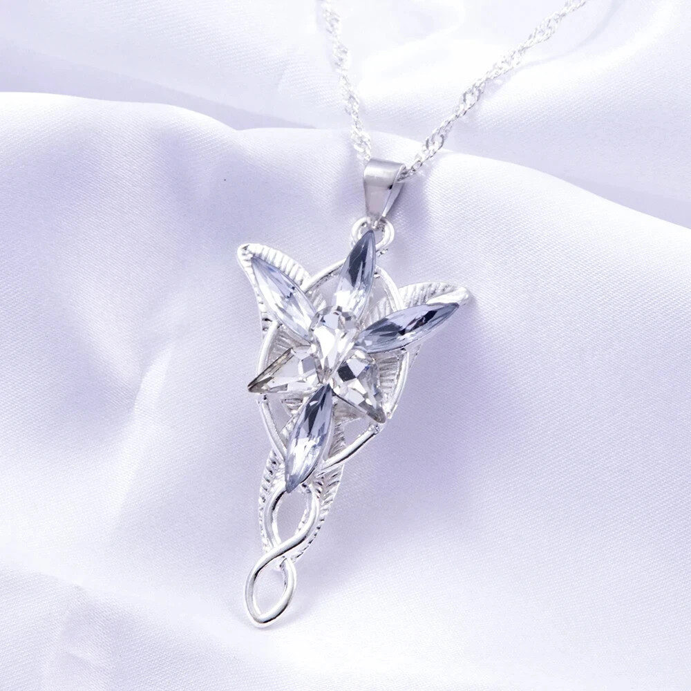 Evenstar Arwen Tattoos Lord Of The Rings Silver EVENSTAR Necklace