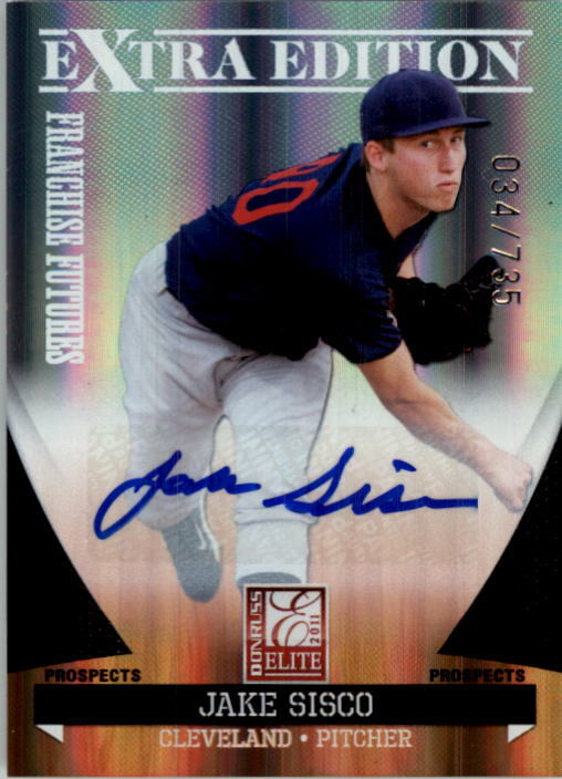 2011 Donruss Elite Extra Edition Franchise Futures Signatures #29 Jake ...