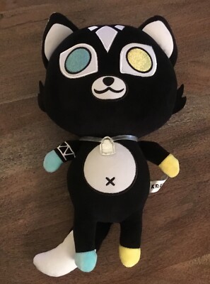 Krew District KF Teddy Plush 15” Black Cat Roblox | eBay