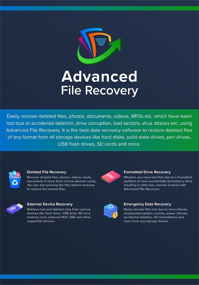 Advanced File Recovery - #1 Data Recovery Software | Recover Deleted ...