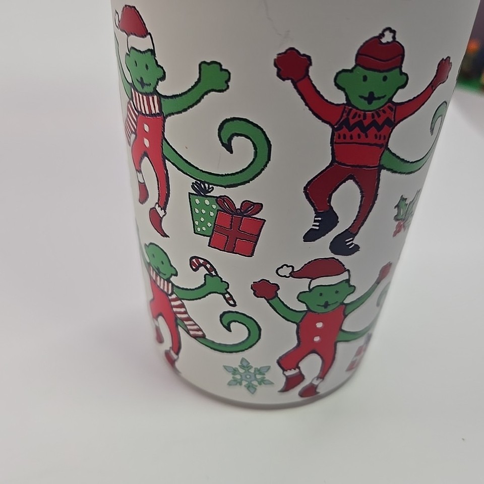 Roller Rabbit Starbucks Monkey Mas Stainless Steel Cold Cup 24oz ...