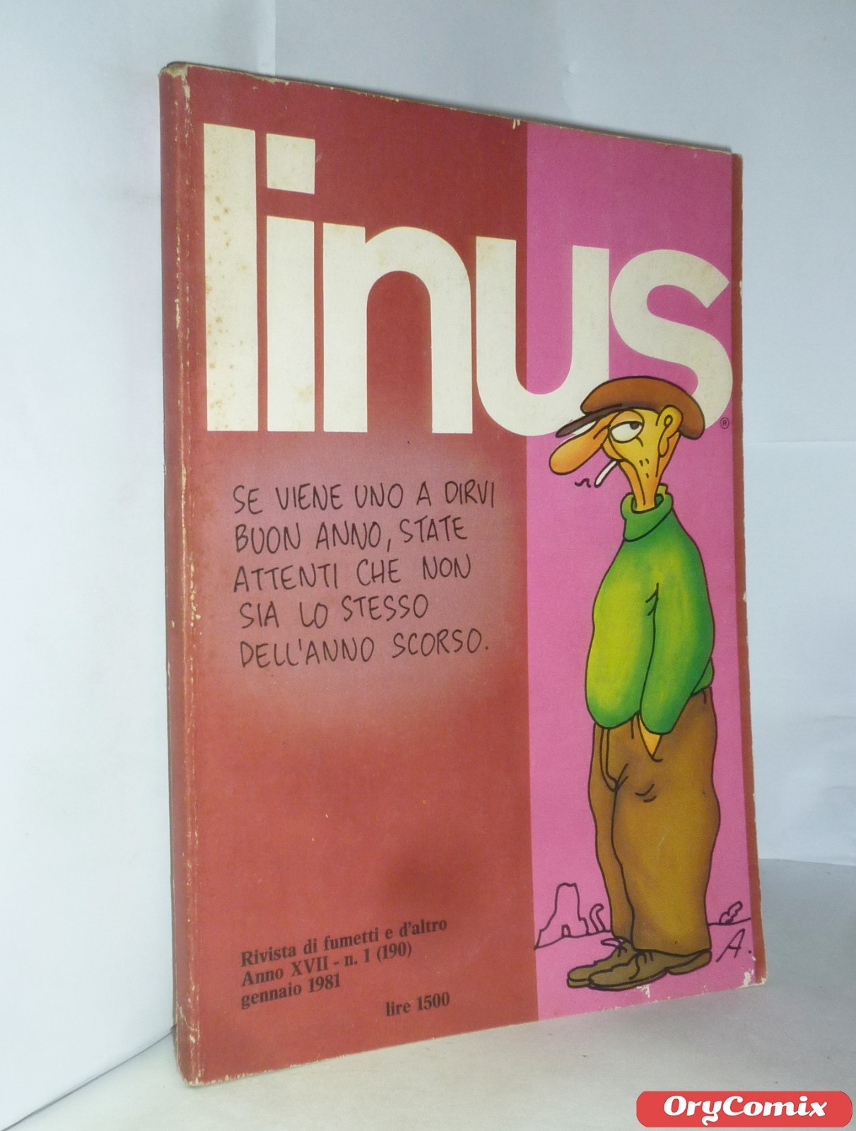 Linus - Year 17 - No. 1 - January 1981 (Milano Libri Edizioni) Comic ...