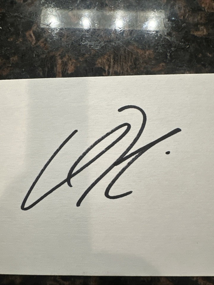 Charlie Kirk Signed Index MAGA | eBay