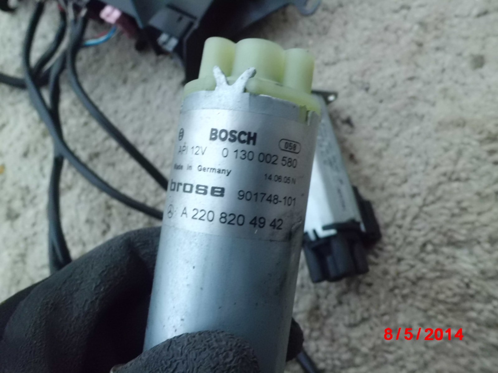 2000-2006 Mercedes-Benz W220 S430 S350 S500 S55 S600 S65 AMG seat motor ...