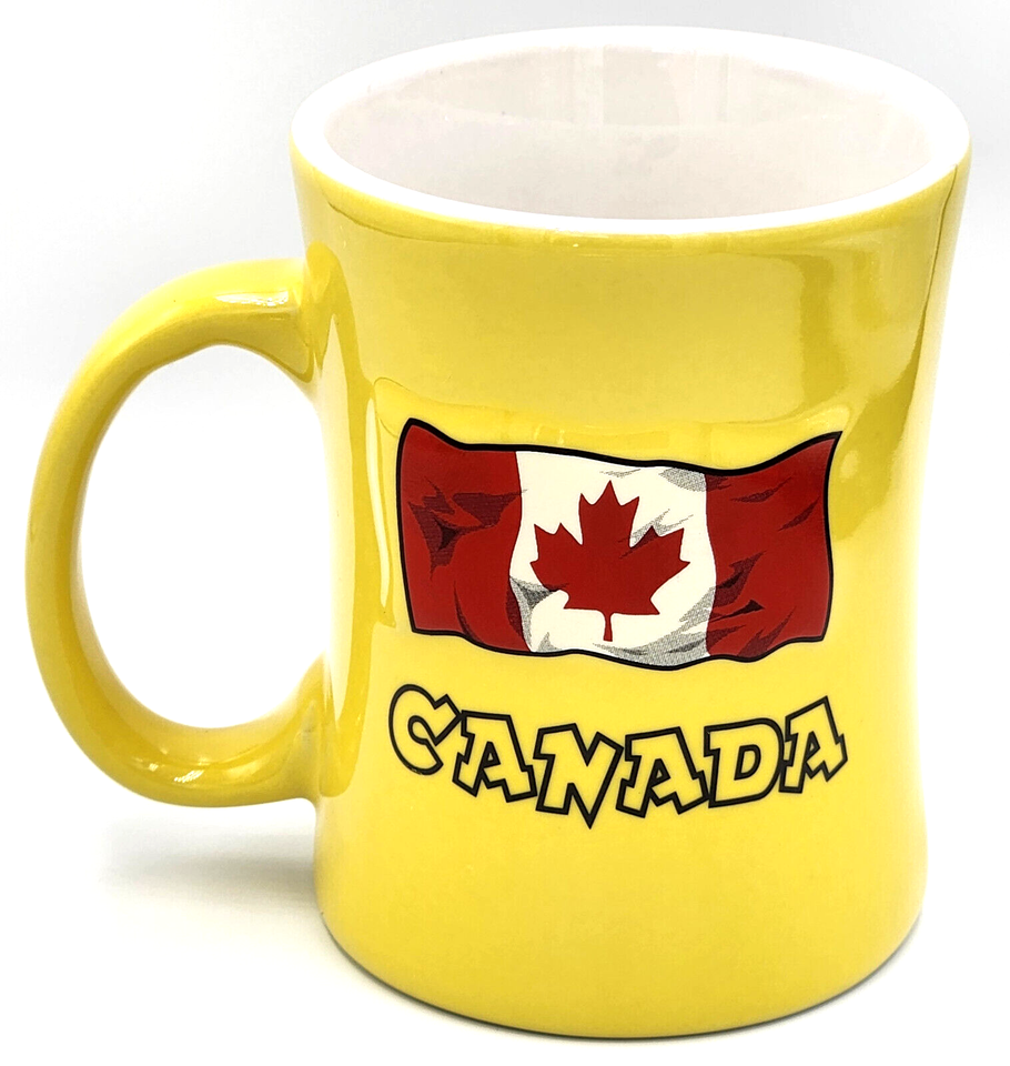 Snowcap Canada Coffee Mug Ceramic 3D Beaver Canadian Flag Cup 8 oz | eBay