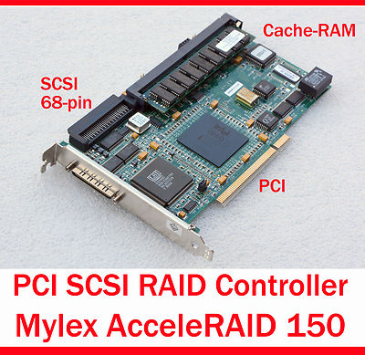 Mylex Acceleraid 150 SCSI PCI RAID Controller RAID 5 0 + 1 3 5 10 30 50 ...