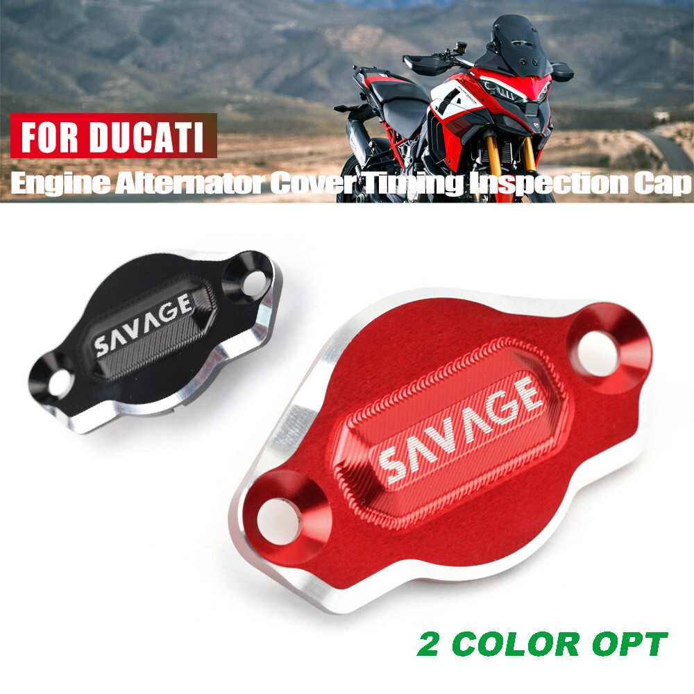 Engine Alternator Cover Timing Inspection Cap For Ducati Monster 600 ...