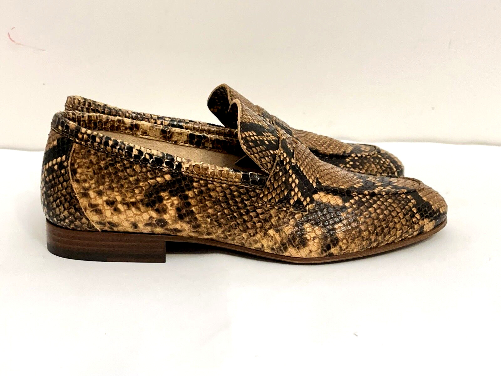 M. Gemi The Sacca Donna Woman's Brown Snake Loafers S… - Gem