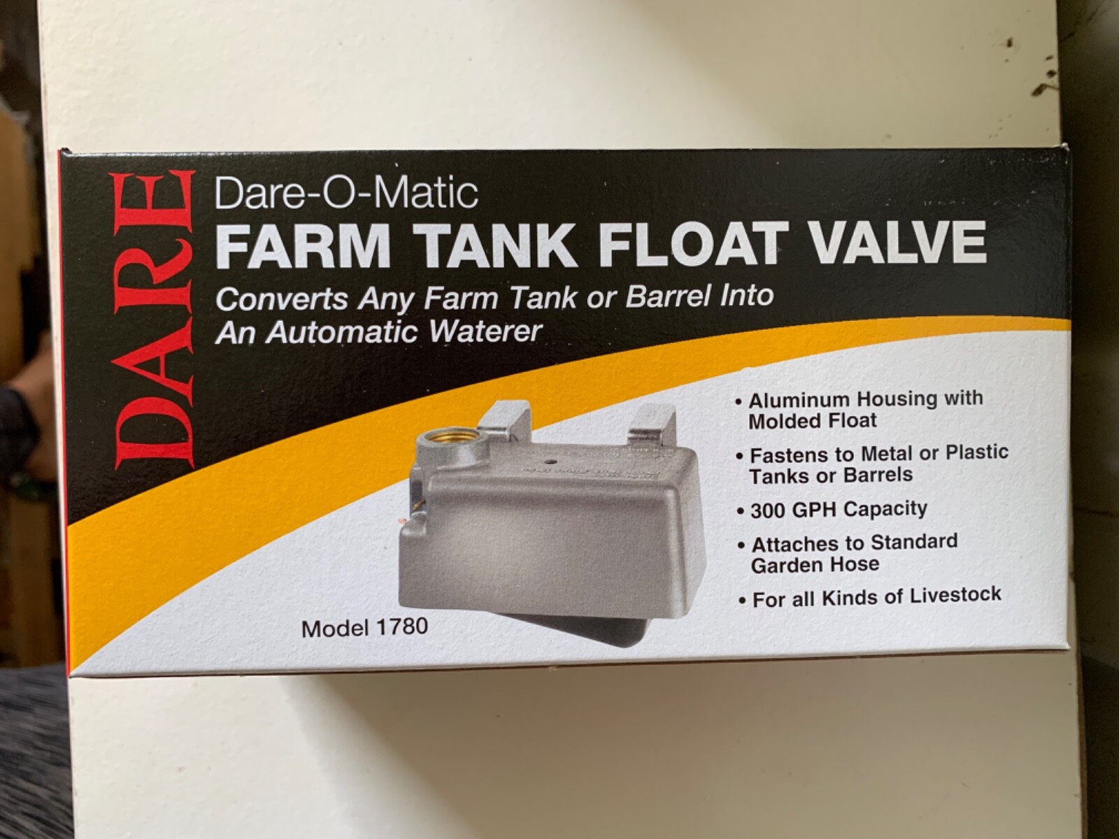 Dare-o-matic farm tank float valve | eBay