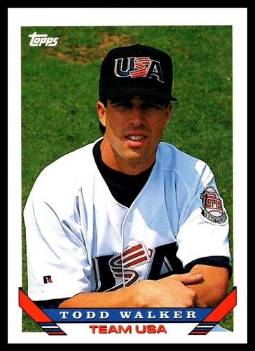 1993 Topps Traded #79T Todd Walker USA RC | eBay