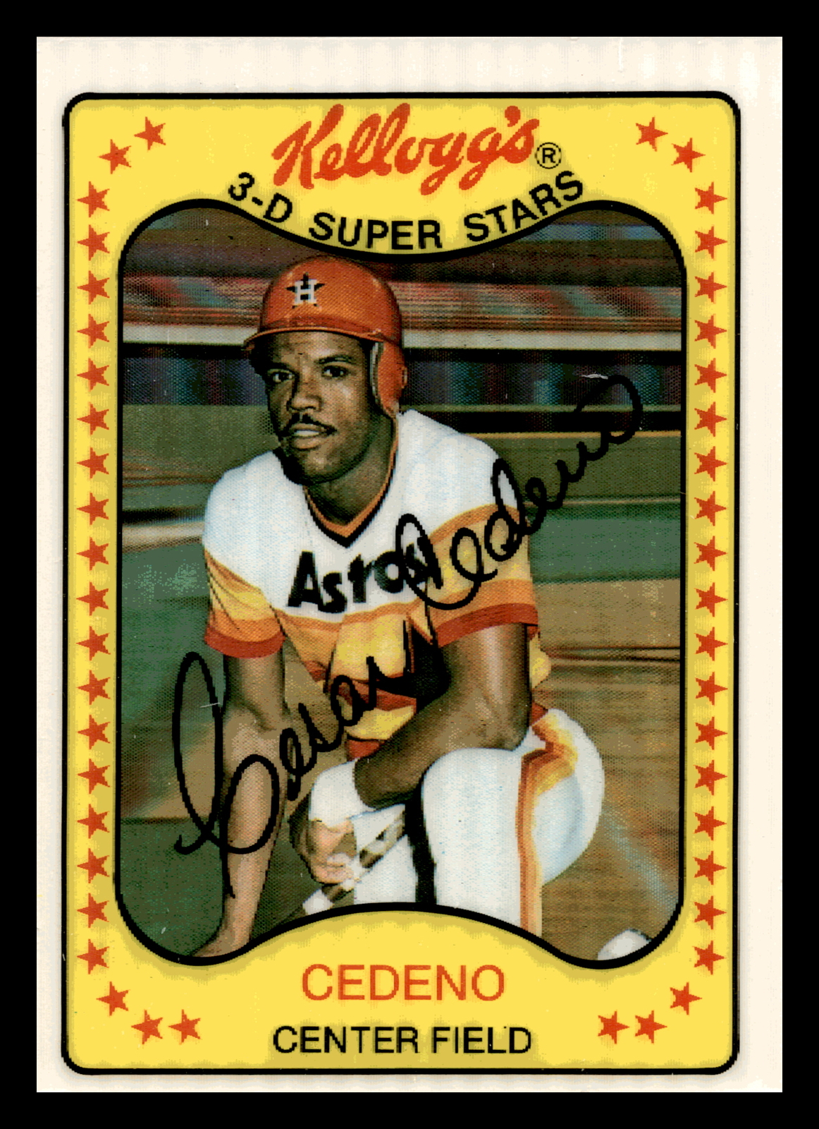 1981 Kellogg's 3-D Super Stars - #14 Cesar Cedeno for sale online | eBay