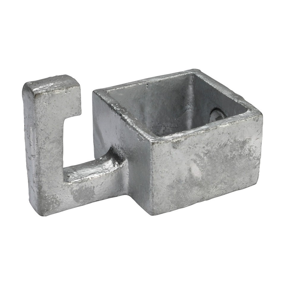 Industrial Handrail Galvanised Mild Steel Square Key Clamp Fittings Box ...
