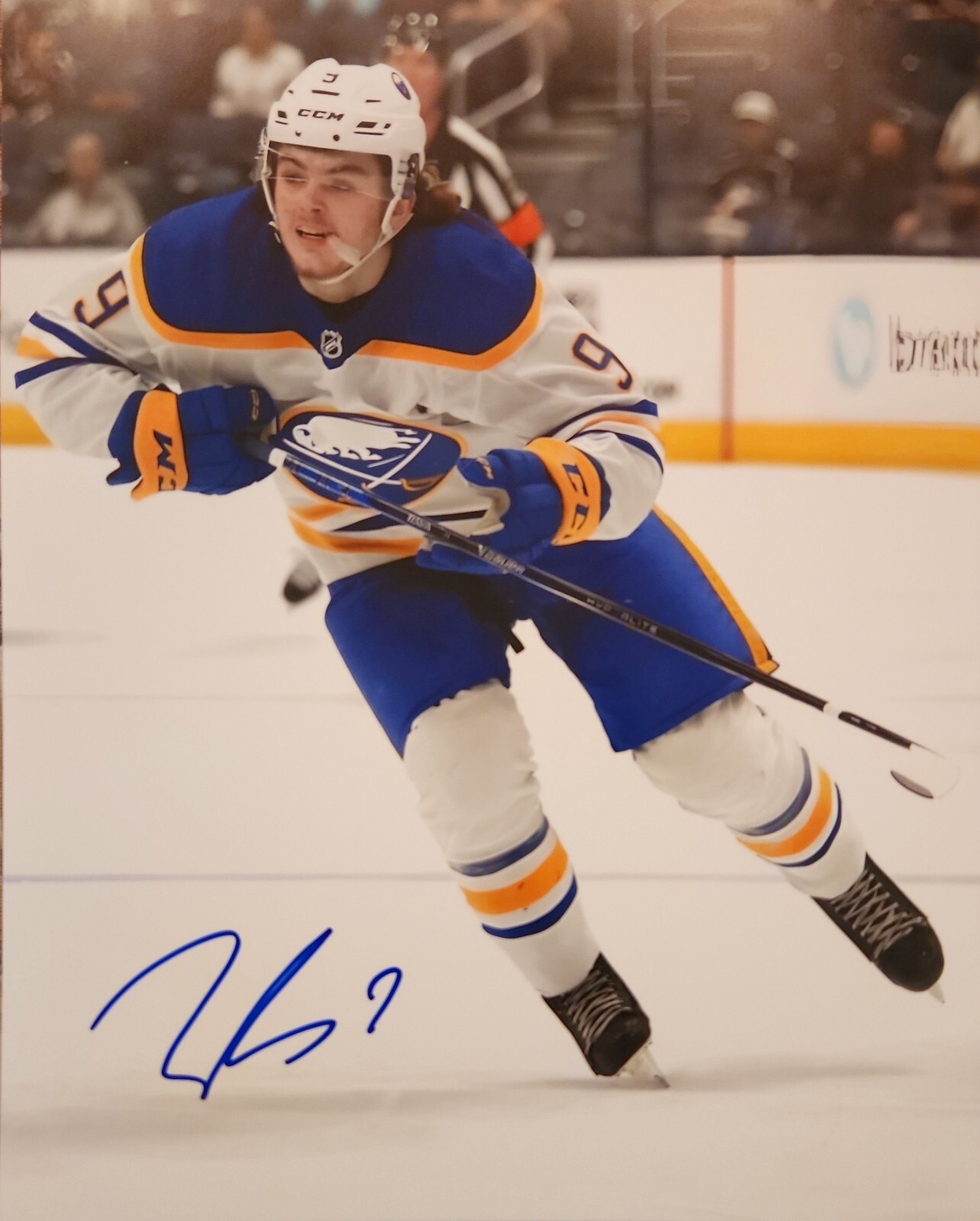 Buffalo Sabres Zach Benson Signed 8x10 NHL Photo COA | eBay
