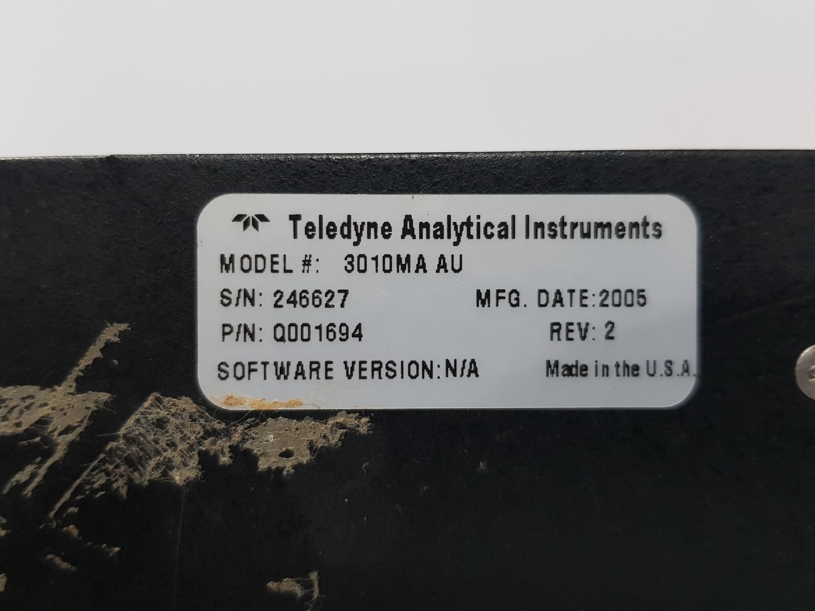 Teledyne Analytisches 3010MA Cu Q001694 Rev:2 | eBay
