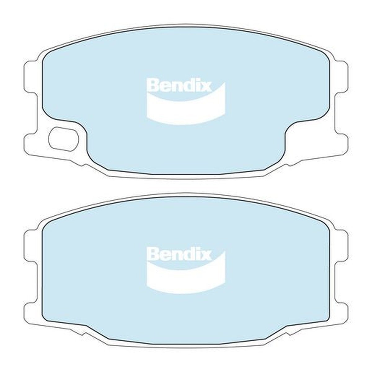 Bendix Heavy Duty Brake Pad Set Front DB2435 HD | eBay