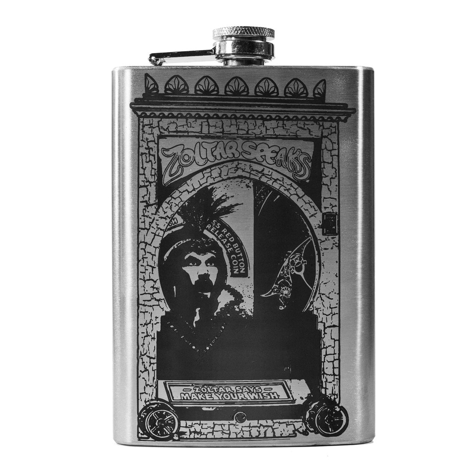 8oz Zoltar Speaks Stainless Steel Flask | eBay
