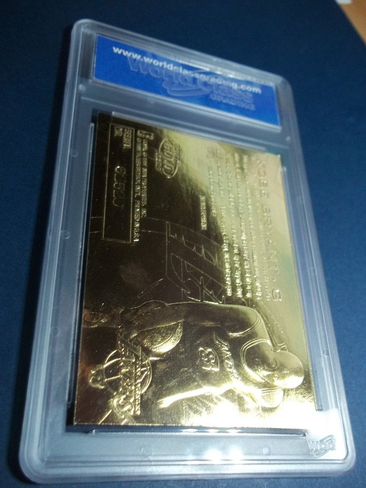 1996 Fleer KOBE BRYANT GOLD Variety Signature Rookie Card RC | eBay