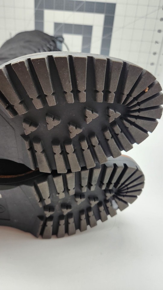 Women Knee High Boots Sz 5M Blk ASOS Carolina Chunky Suede Lace Up ...