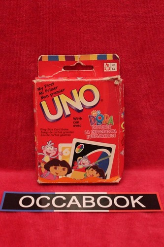 Mon premier UNO avec Dora L'exloratice - Jeu de cartes géantes | eBay