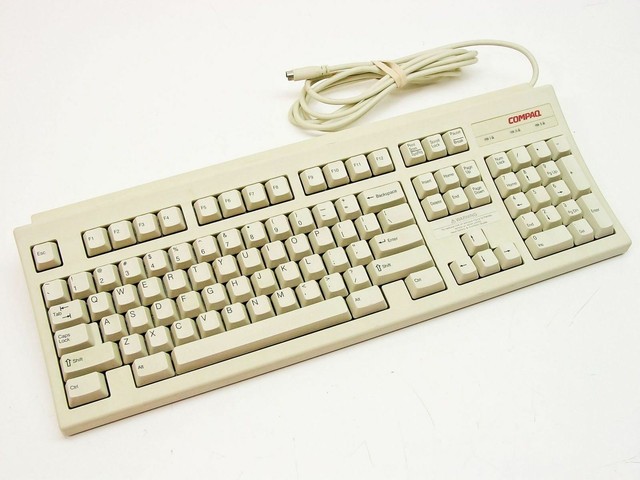 Compaq Computer Corporation Rt101 Ps/2 Keyboard P/n 120663-001 for sale ...