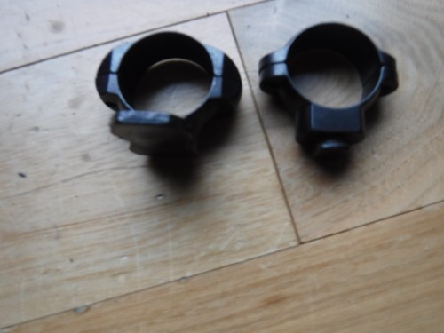 REDFIELD 1" SCOPE RINGS OFFSET Front w/ Standard Rear- Two Screw VG ...