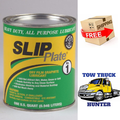 Slip Plate Graphite Lubricant 1 Quart Can. Wrecker, Rollback, Rotator ...