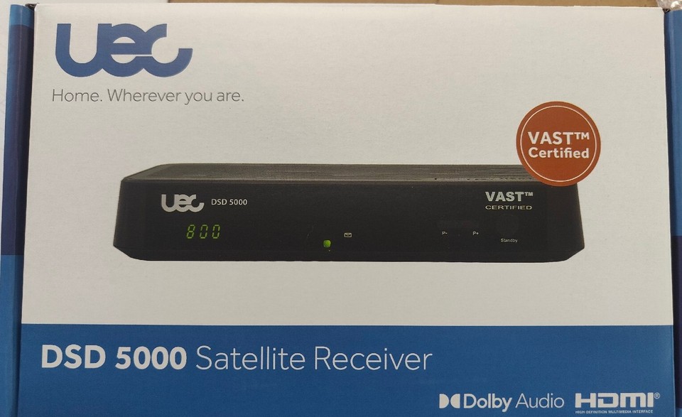 VAST Decoder Satellite Receiver UEC Altech 2024 UEC DSD 5000 RV free ...