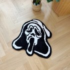 55X60cm Cool Black Ghost Tufting Custom Rug/Carpet for Halloween, Non ...