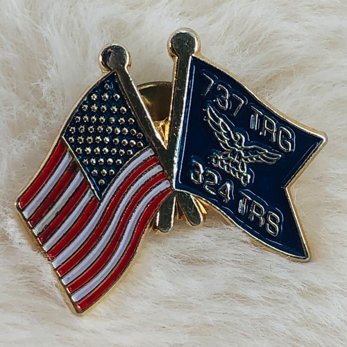 American USA Air Force Friendship Flag Enamel Pin - 737 TRG 324 TRS ...