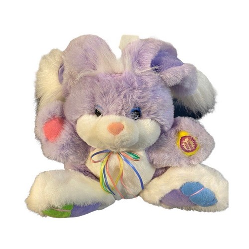 Dandee Hoppy Hopster Vintage Purple Giggling Vibrating Talking Bunny ...