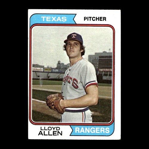 Lloyd Allen 1974 Topps Texas Rangers #539 Nice! 2 | eBay