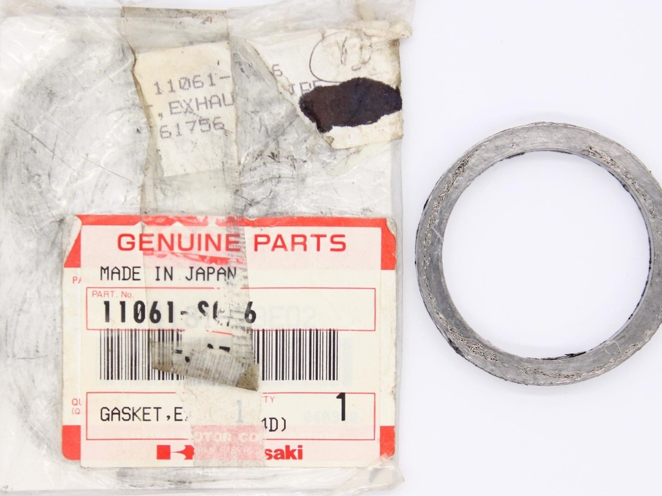 Kawasaki Exhaust Head Pipe Seal Gasket Part Number - 11061-S076 | eBay