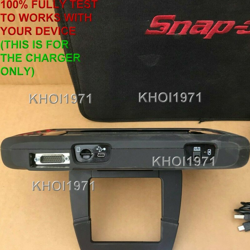 WALL charger AC adapter for Snap On SOLUS Edge EESC320W diagnostic tool ...