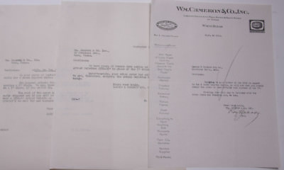 1926 Lamson Goodnow Wm Cameron Co Inc Waco TX Wall Paper Paint Ephemera ...