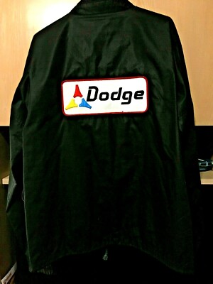 VINTAGE DODGE RACING JACKET 50 XL | eBay