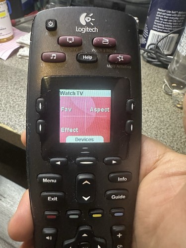 Logitech Harmony 700 Programmable Universal TV Remote Control Turns On ...