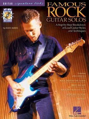 Famous Rock Guitar Solos Signature Licks Lessons Learn How to Play Tab ...