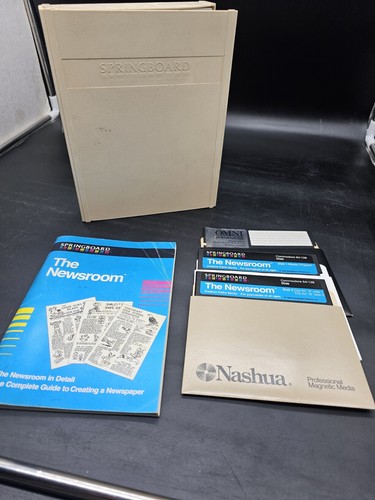 The Newsroom by Springboard for the Commodore 64 C64 128 Computer | eBay