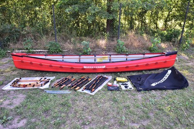 Pakboats PakCanoe 150 mit 3 Sitzen + Conversion Kit + Laschen für ...