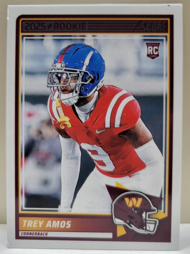 2025 Donruss Elite Ja'Corey Brooks RC 2025 Score Trey Amos Josh Conerly ...