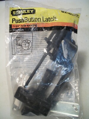 Stanley Push Button Storm Door Latch #82-4050, NIB | eBay