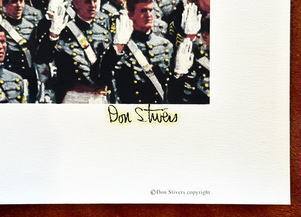 West Point Print "Graduation Day" Print on Canvas Stivers. Duty, Honor ...