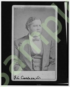 F.L. Cardozo Sr,Francis Lewis Cardozo,1836-1903,Clergyman,Politician ...