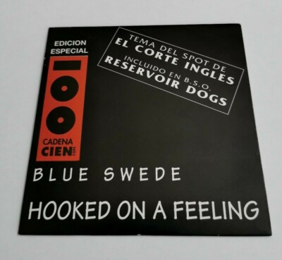 BLUE SWEDE Hooked on a felling ULTRA RARE SPAIN PROMO CD SINGLE CADENA ...