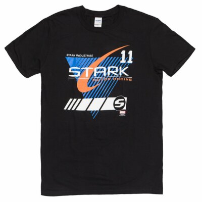 T-Shirt Avengers Stark Motor Racing Loot Crate Iron Man Marvel Taille L ...