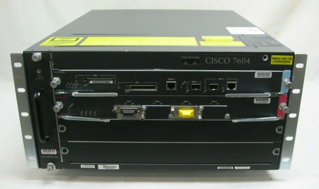 Cisco 7604 10-Port 10-Gigabit Wired Router (CISCO7604) for sale online ...
