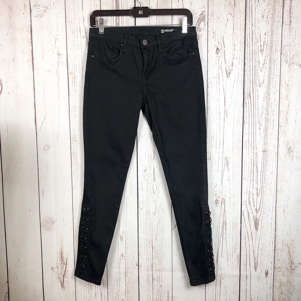 BLANK NYC | Lace-Up ‘Intro’ Skinny Jeans | Sz 27 | eBay