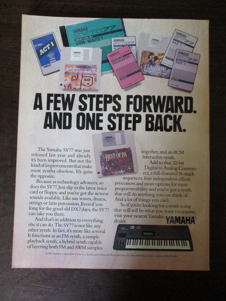 KEYBOARD MAGAZINE APRIL 1991 DIGITAL PIANOS NEW AGE YANNI DAVE STEWART ...